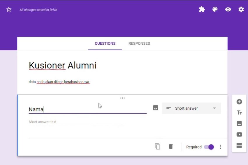 Cara Membuat Kuesioner di Google Form – Tabloidhape.com
